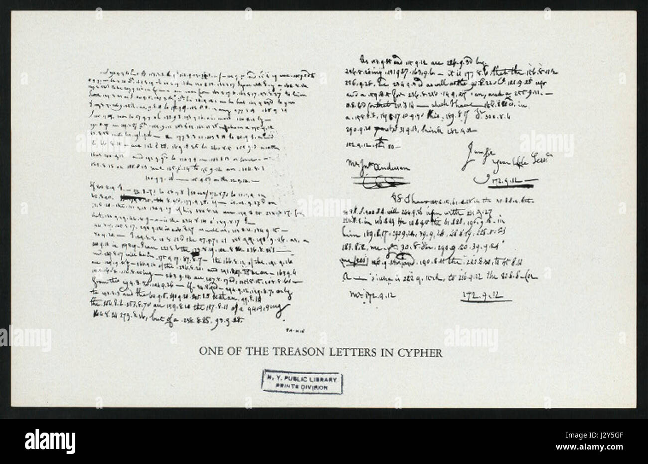 The Arnold Cipher Letter refers to a document associated with Benedict ...