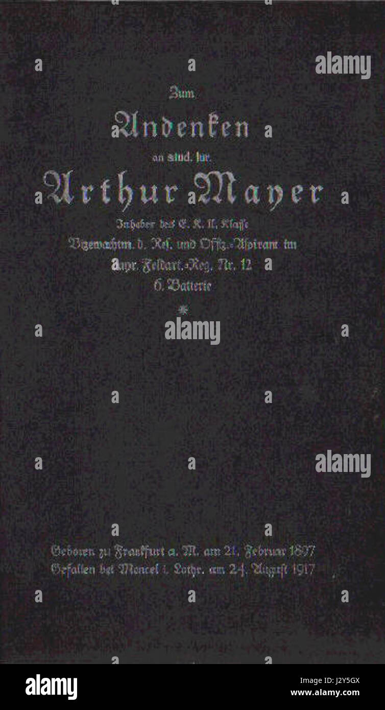 Arthur mayer hi-res stock photography and images - Alamy