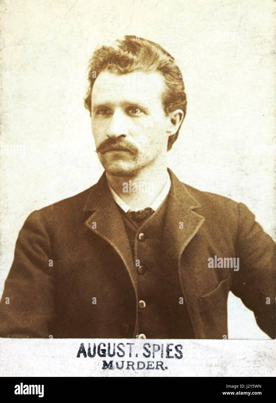 August Spies was an important figure in the Haymarket affair of 1886, a ...