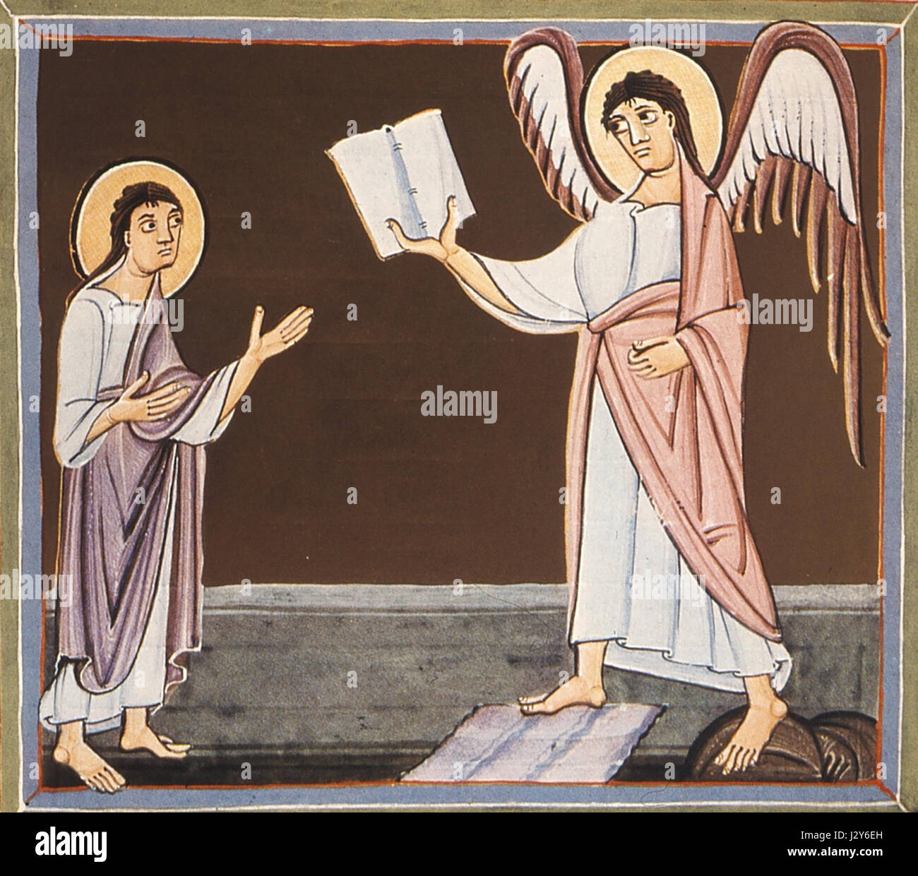 The Bamberg Apocalypse is a medieval manuscript featuring vivid imagery ...