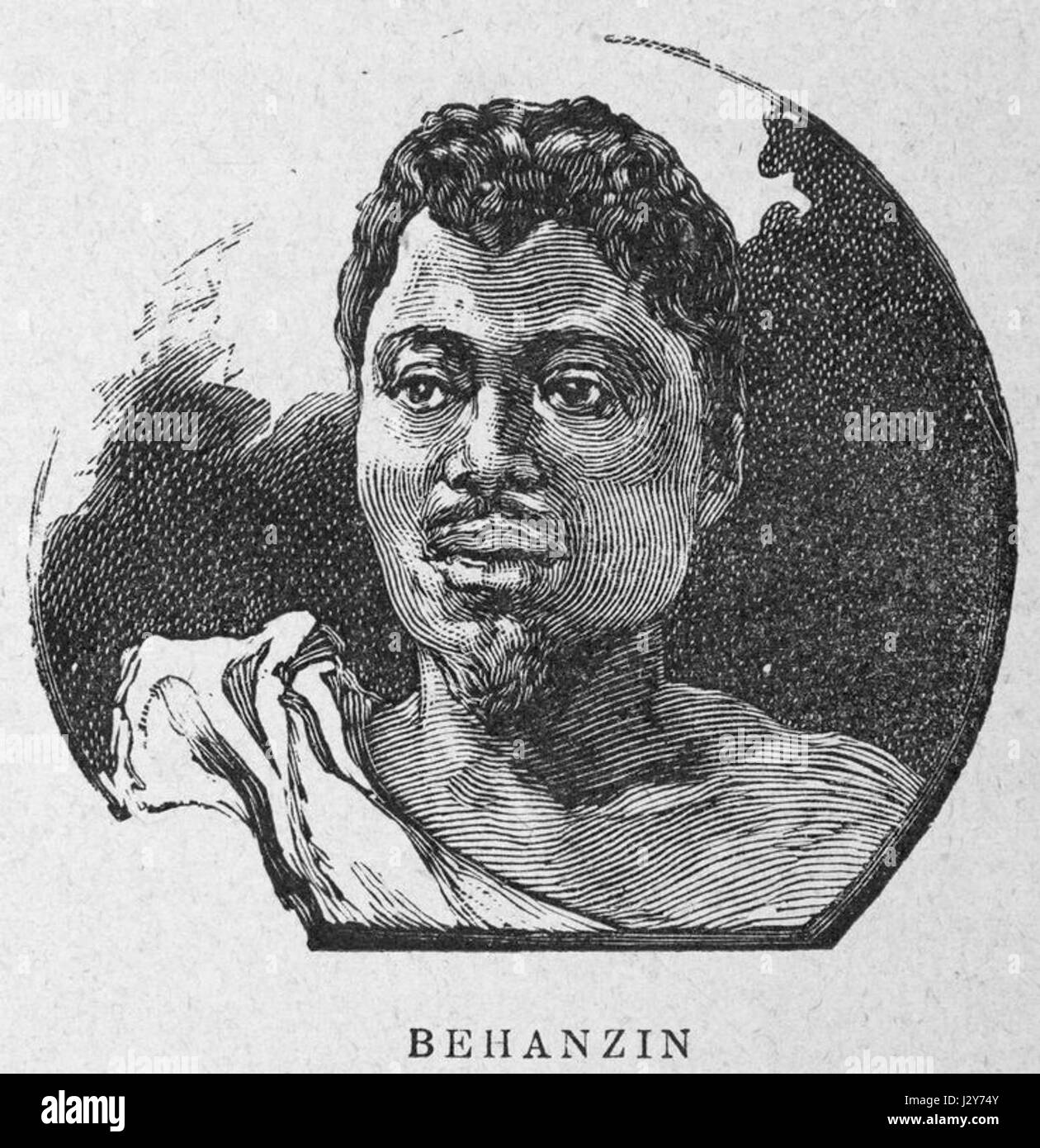 Behanzin, the last king of Dahomey, was a prominent figure in West ...