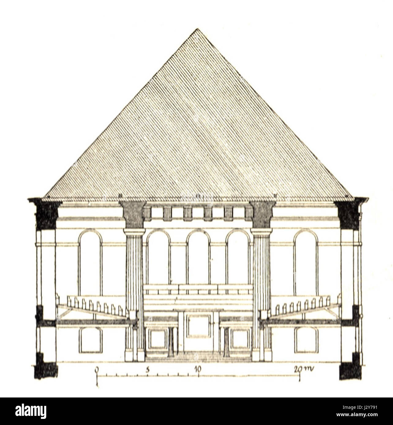 The Berlin Garnisonkirche, a historic Protestant church, is depicted in ...