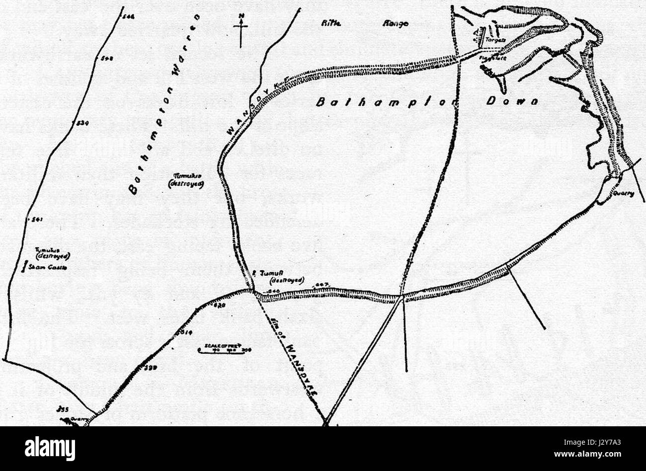 Bathampton map hi-res stock photography and images - Alamy