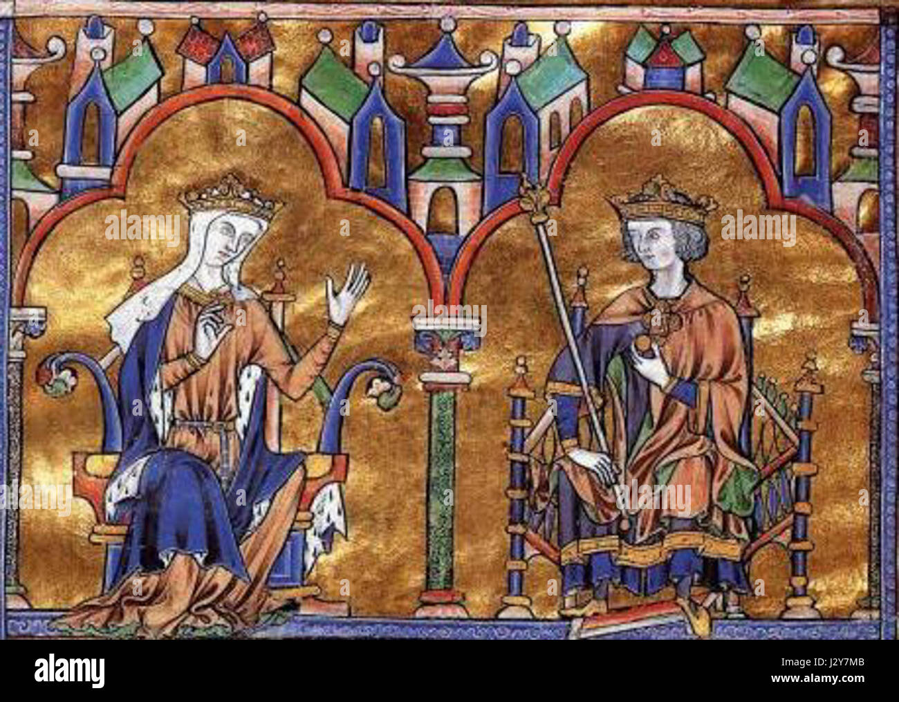 Bible of St Louis detail Stock Photo - Alamy