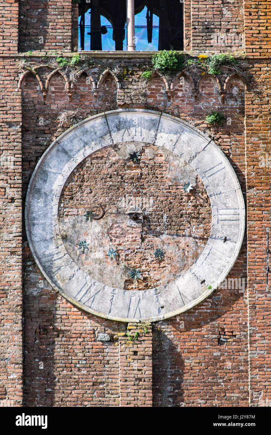 Old broken clock tower hi-res stock photography and images - Alamy