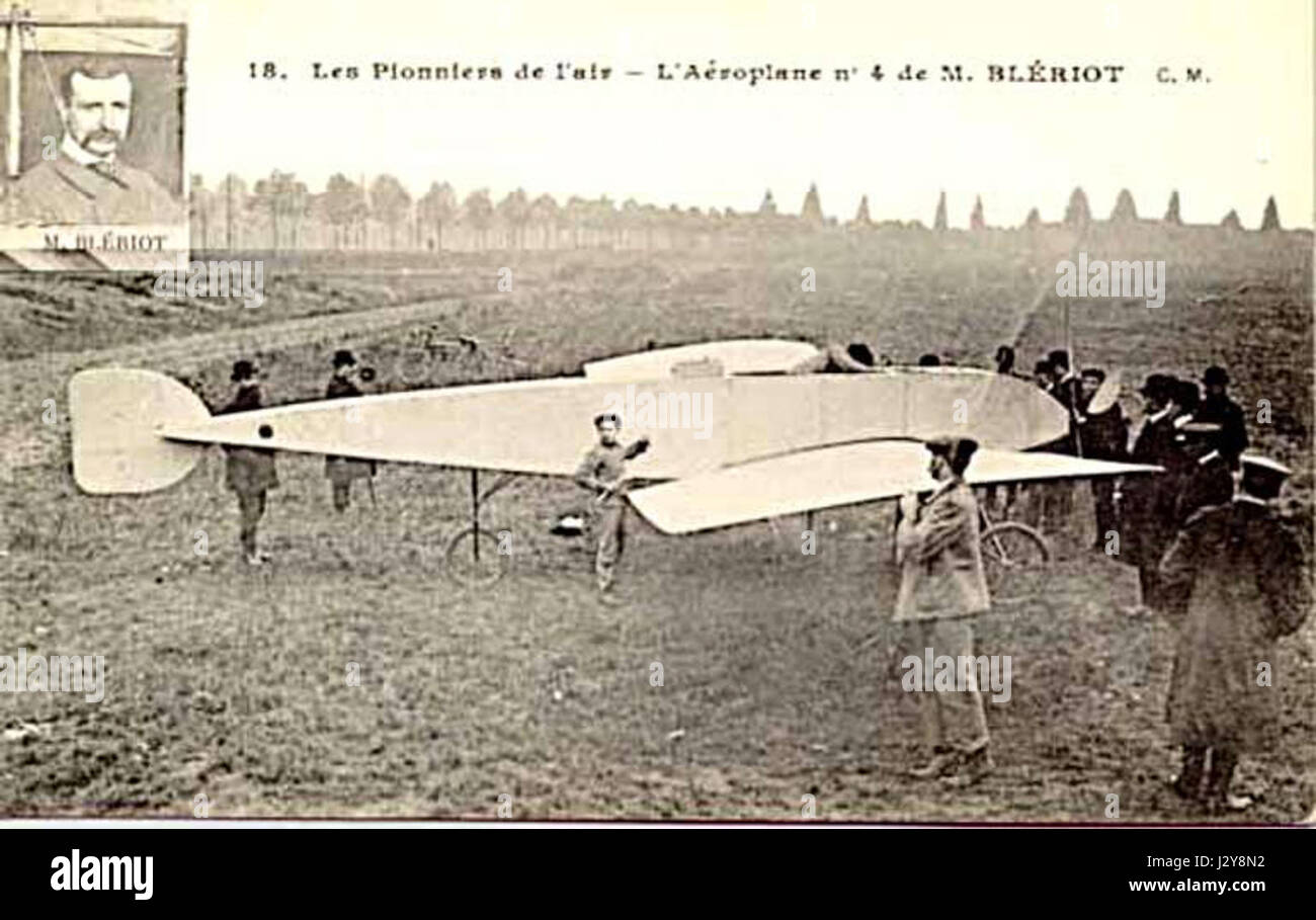 The Bleriot VII was a French monoplane aircraft designed and built by ...