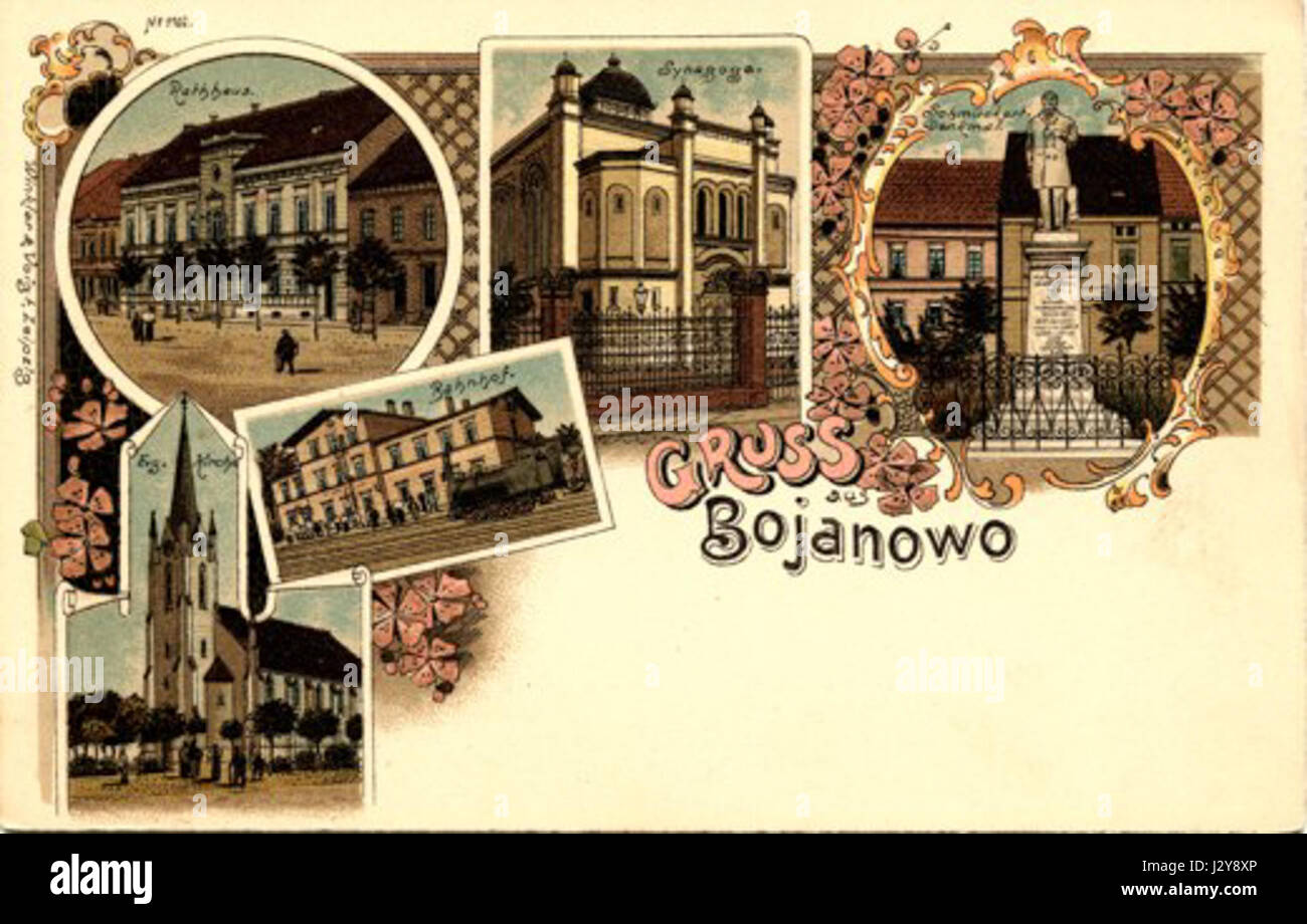 Bojanowo synagogue 01 Stock Photo - Alamy