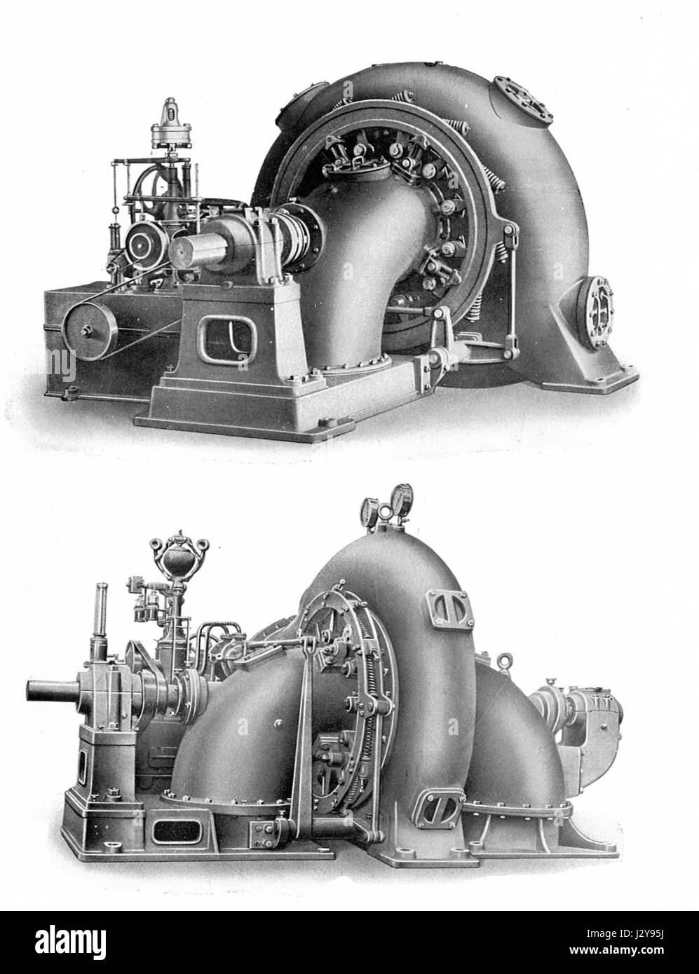 The Allen-Piccard Pictet inward flow water turbine, a key development ...