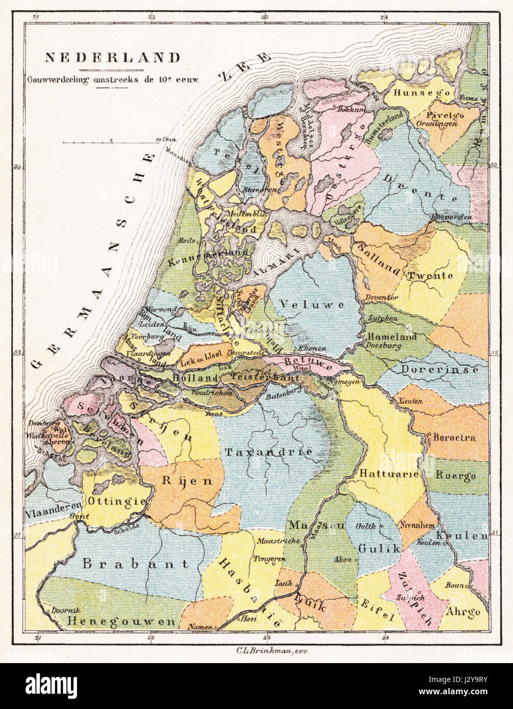 Map europe 10th century hi-res stock photography and images - Alamy