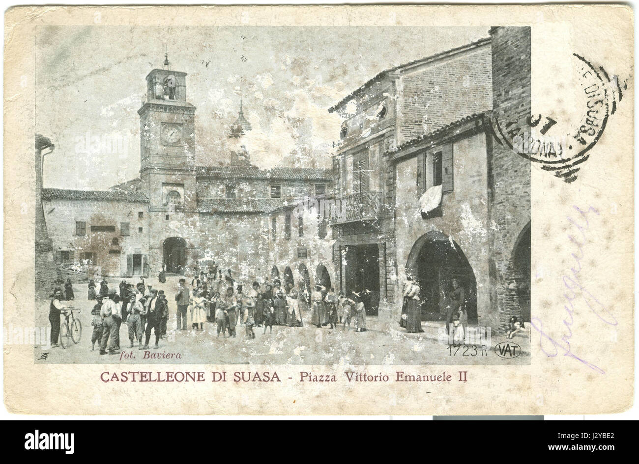 Castelleone di Suasa - Piazza Vittorio Emanuele II - Cartolina ...