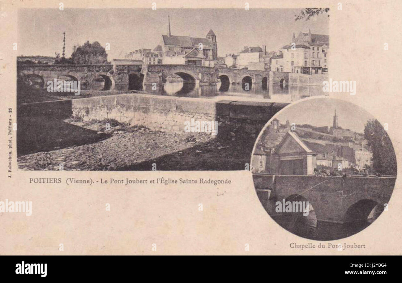 The Carte-Robuchon map features the Chapelle du Pont Joubert in ...