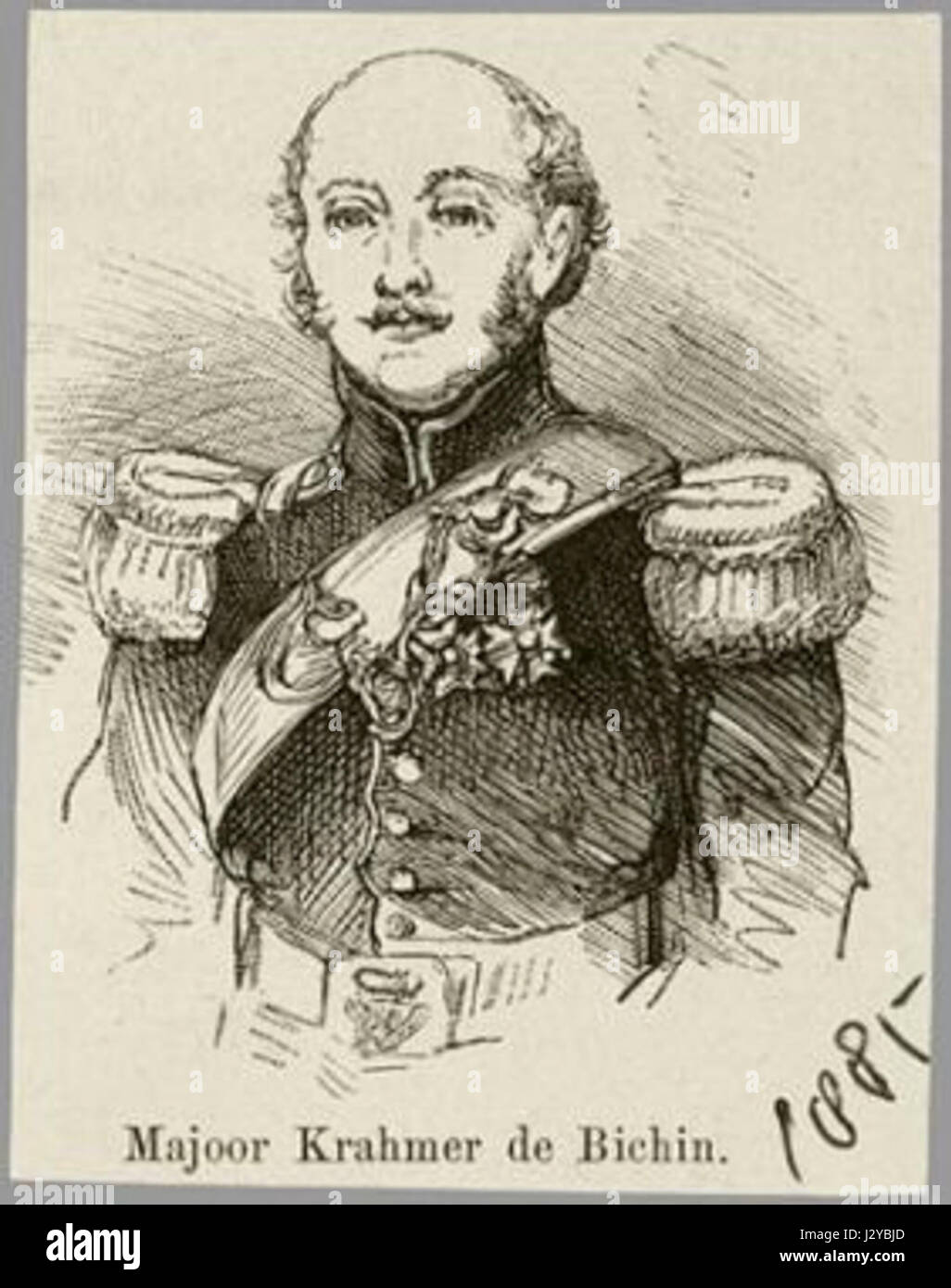 Carel Frederik Krahmer de Bichin was a notable figure in the 18th ...