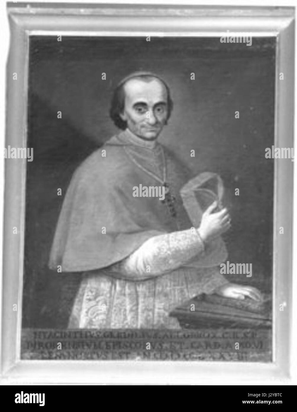 Cardinal Gerdil standing Stock Photo - Alamy