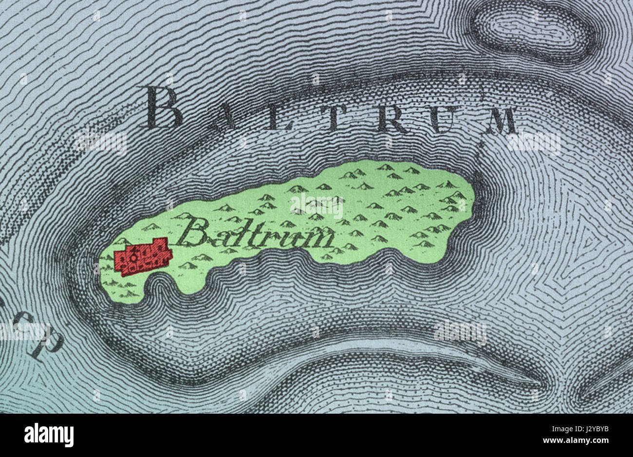 Map of baltrum hi-res stock photography and images - Alamy