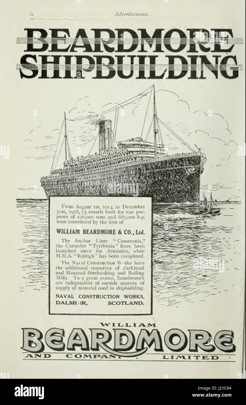 Map of beardmore hi-res stock photography and images - Alamy