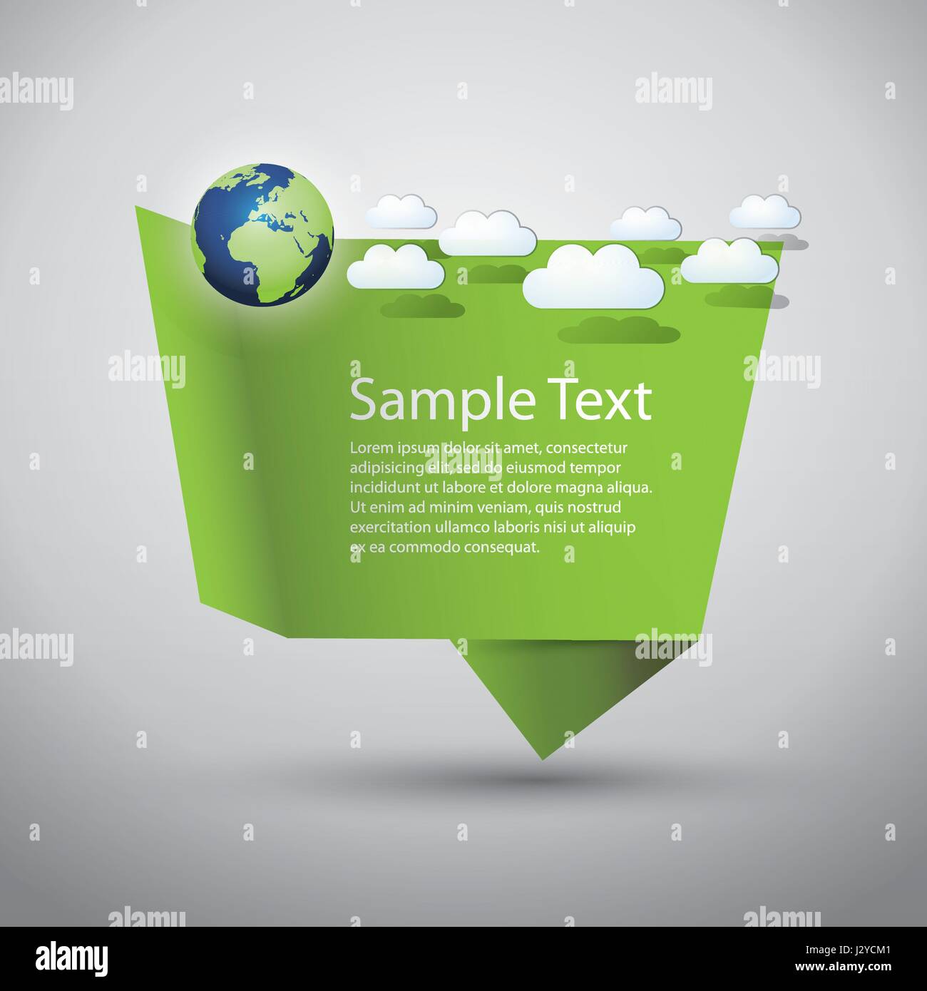 Eco Speech Bubble Stock Vector Image & Art - Alamy