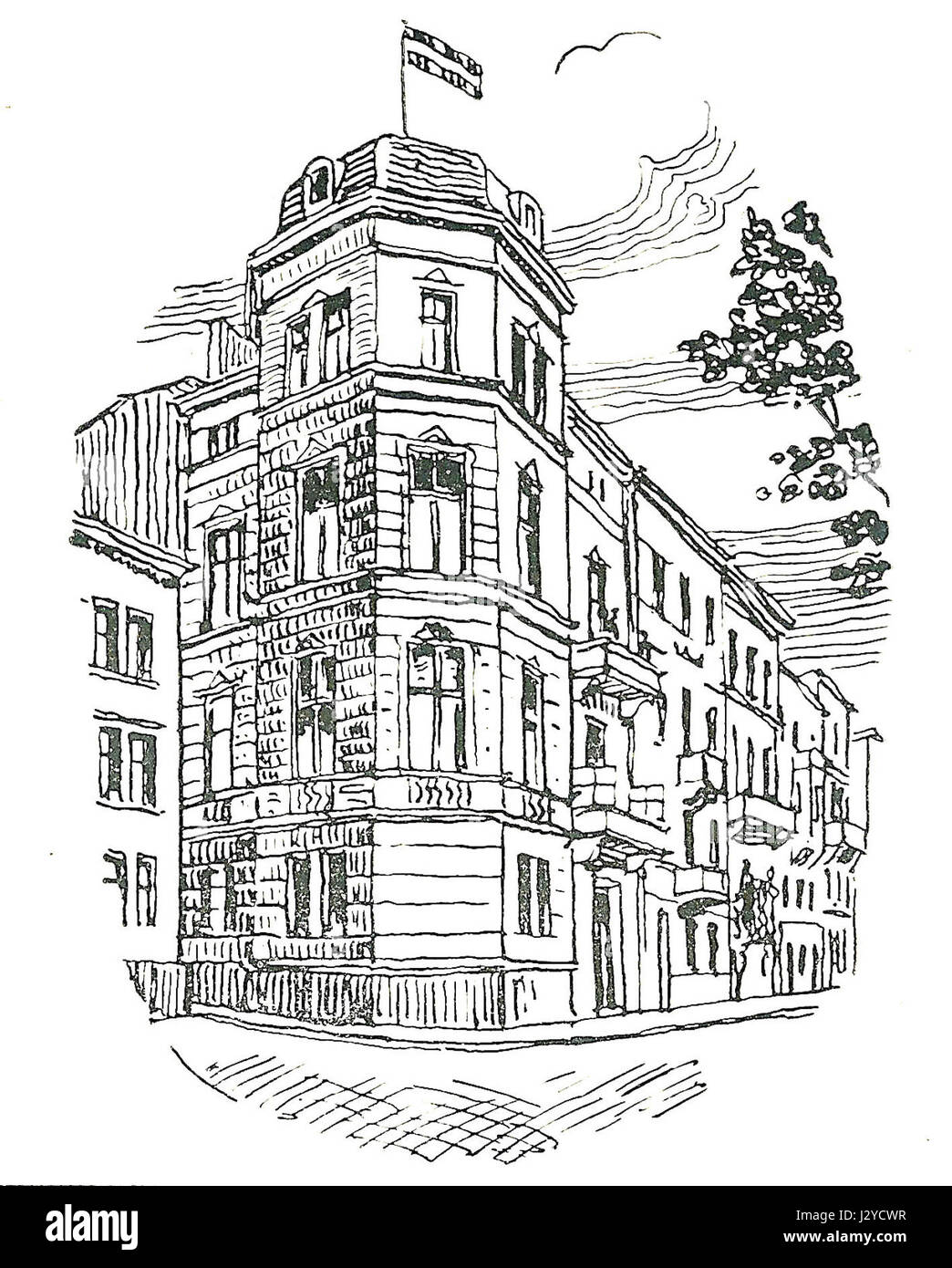 Historic landmark buildings Cut Out Stock Images & Pictures - Alamy