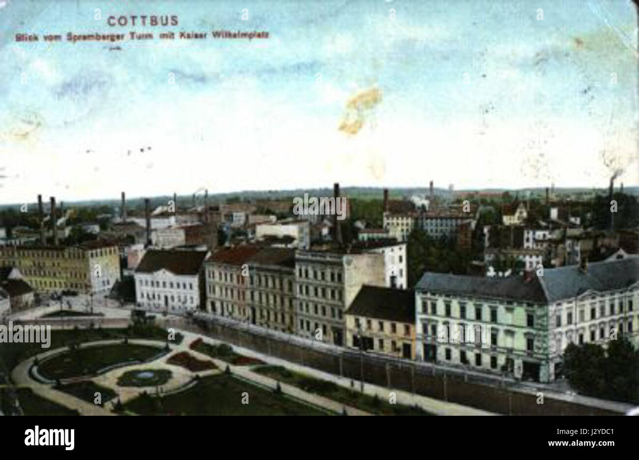 The image shows the transformation of Berlin's *Kaiser Wilhelm Platz ...