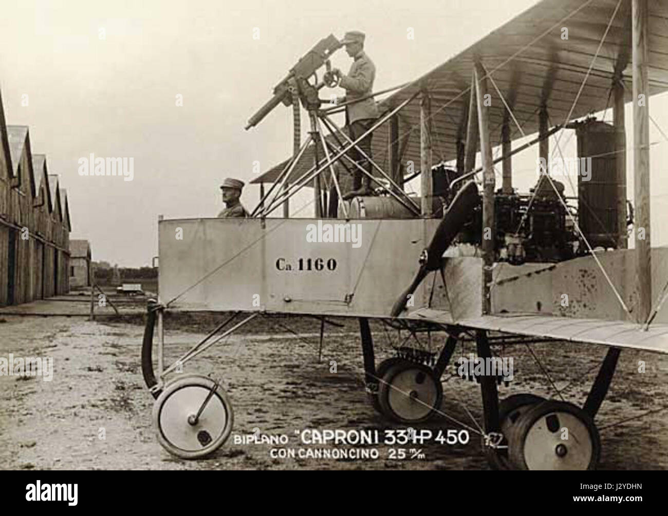 The Caproni Ca.33, also known as Cannoncino, was an Italian biplane ...
