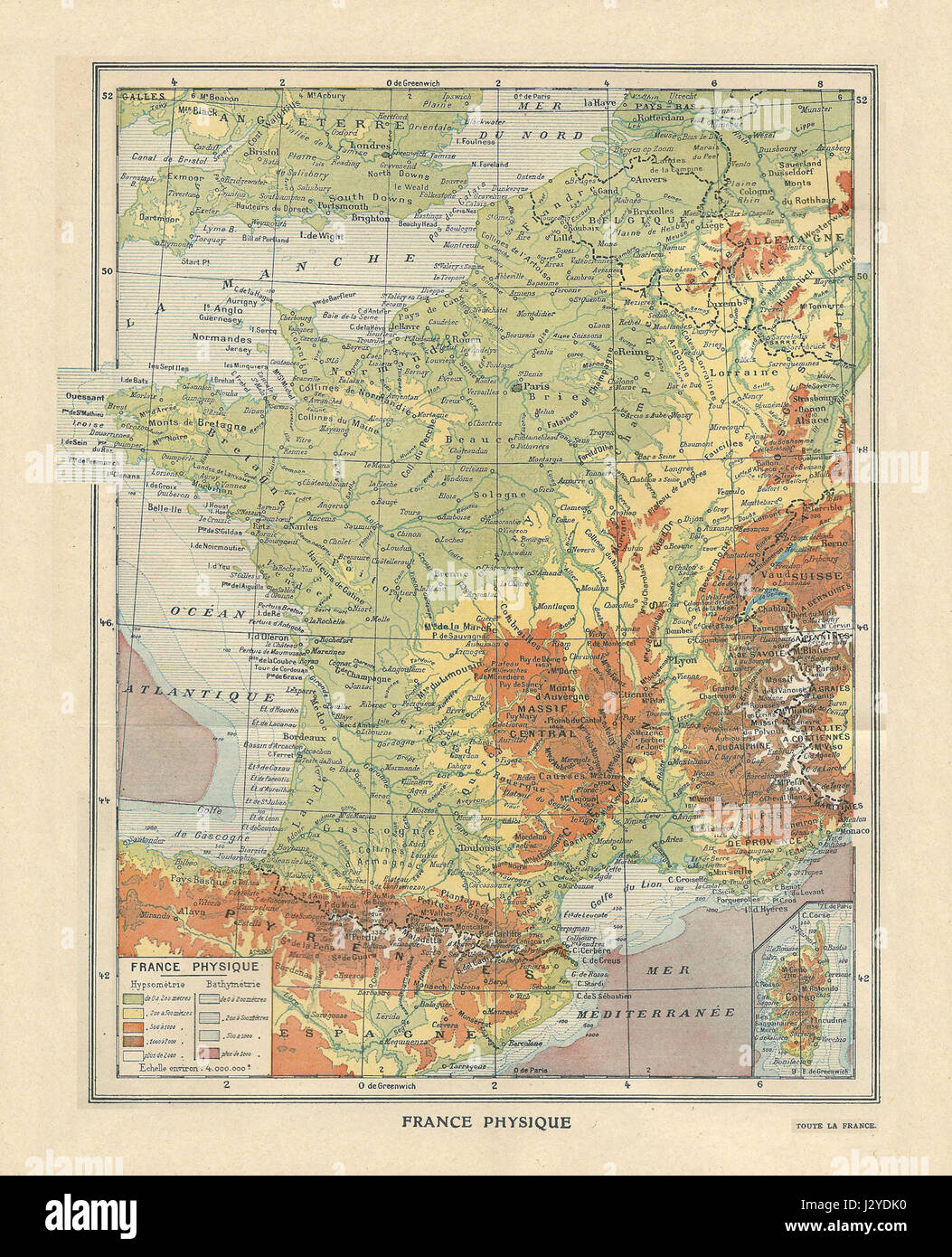 Carte france hi-res stock photography and images - Alamy