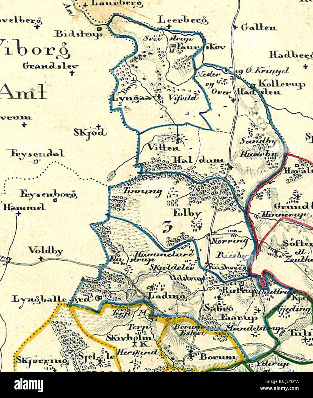 The image titled '-Sabro Herred 1826' likely refers to a historical ...