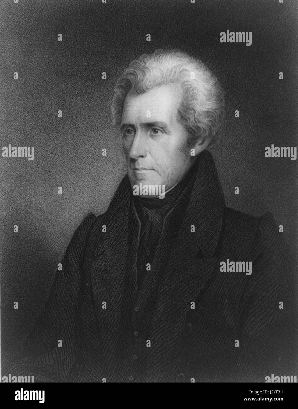 Andrew jackson political Black and White Stock Photos & Images - Alamy