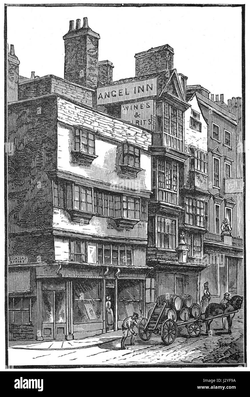 Angel Inn High Street Stock Photo - Alamy