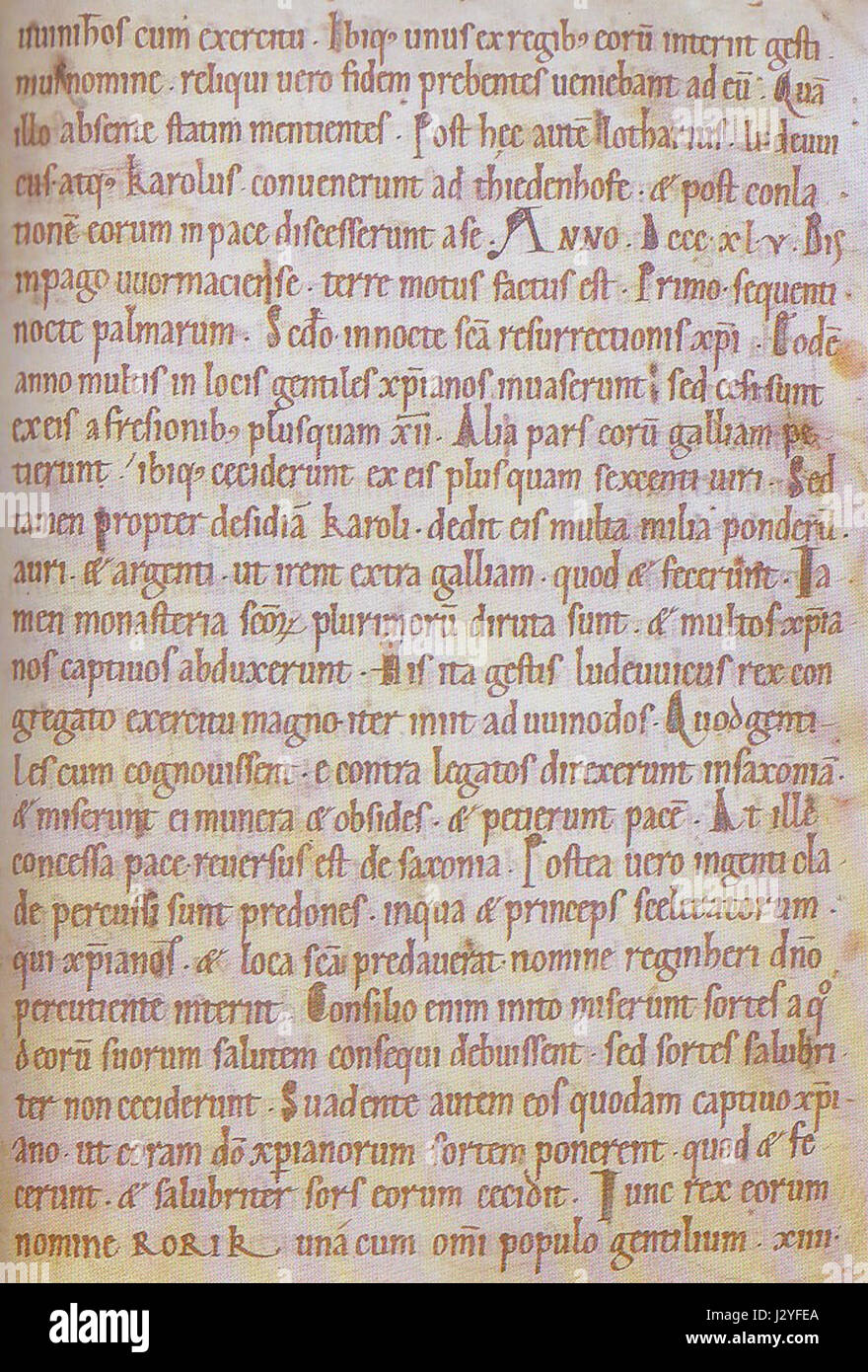 Annales hi-res stock photography and images - Alamy