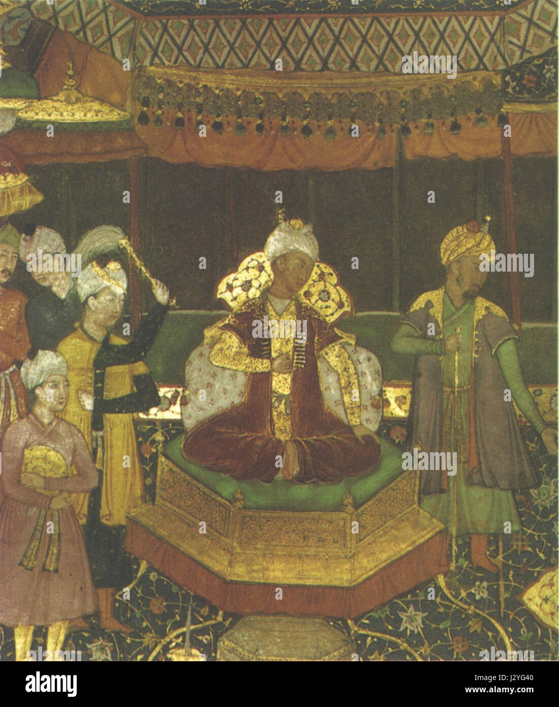 Mughal emperor babur hi-res stock photography and images - Alamy