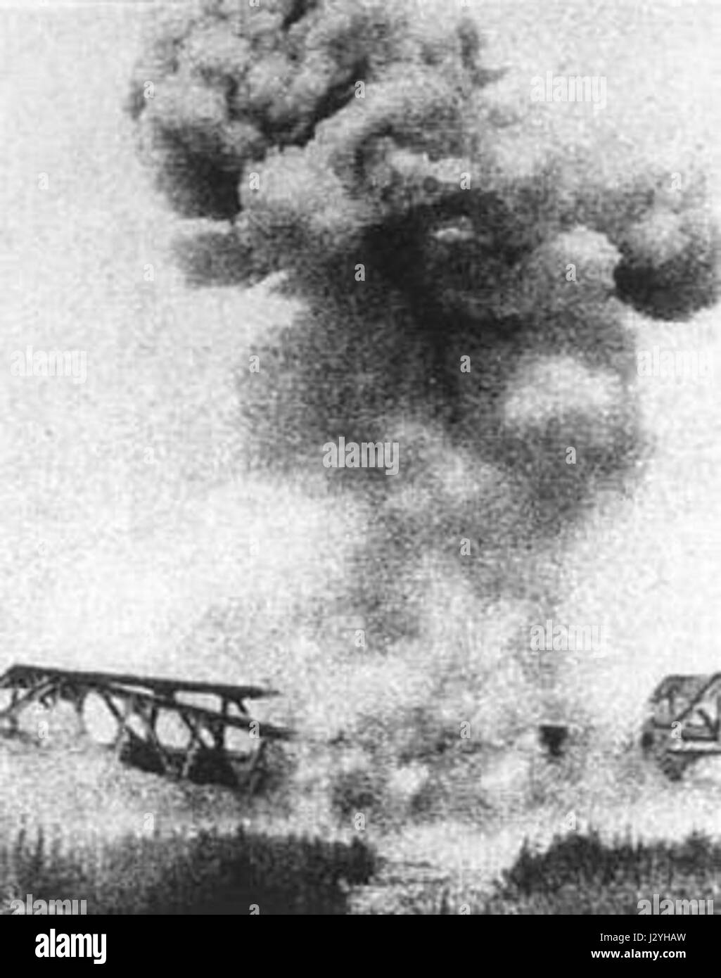 Bombing campaign Black and White Stock Photos & Images - Alamy