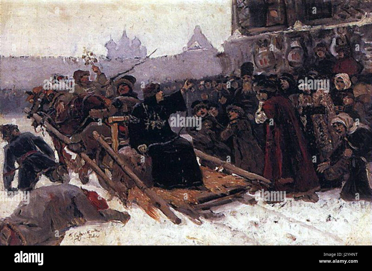 'Boyaryna Morozova' is a famous painting by Russian artist Vasily ...