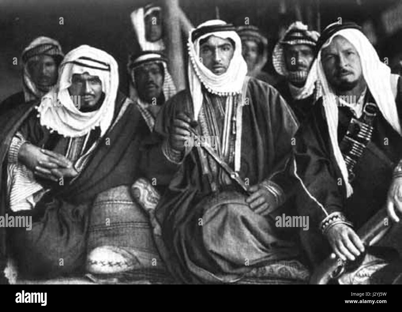 Carl Raswan und Prinz Amir Fuaz 0001 Stock Photo - Alamy