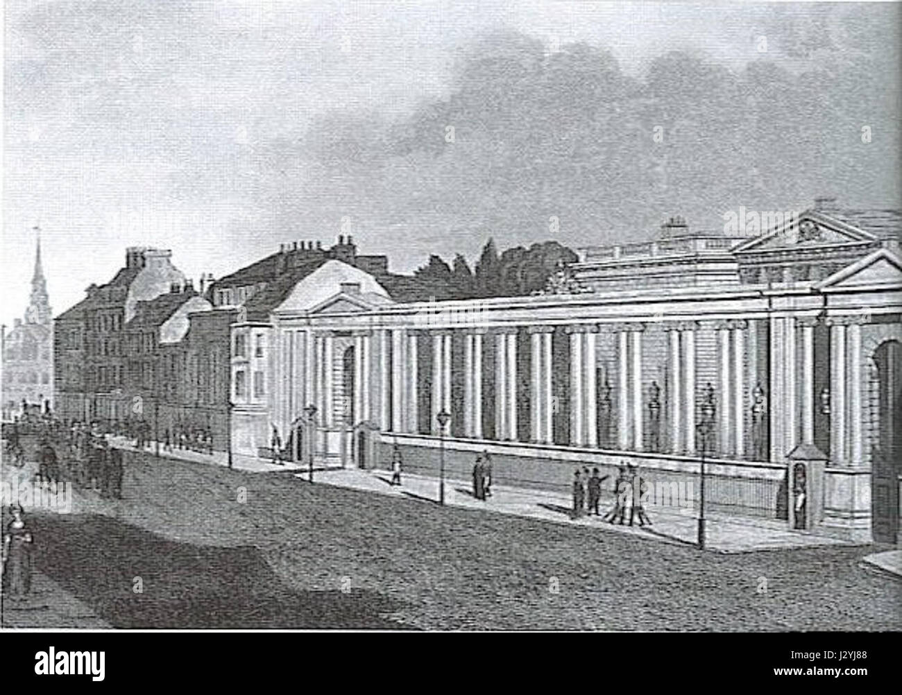 The Carlton House facade represents an important architectural feature ...