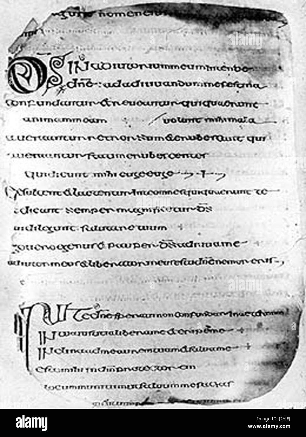 The Cathach of Columba is an ancient manuscript associated with Saint ...