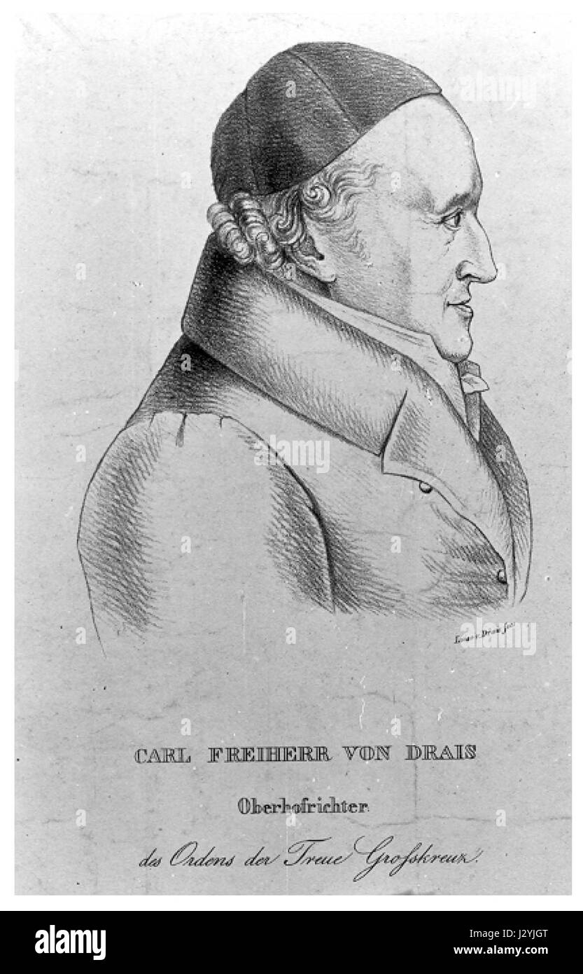 Freiherr of drais hi-res stock photography and images - Alamy