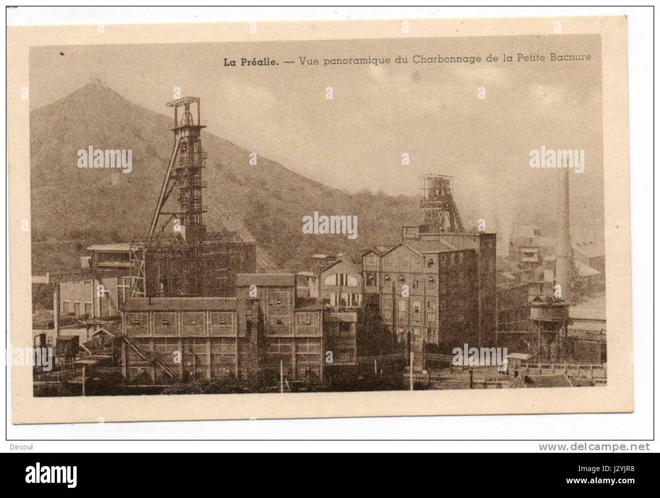 An image of the Charbonnage Petite Bacnure, a coal mine located in the ...