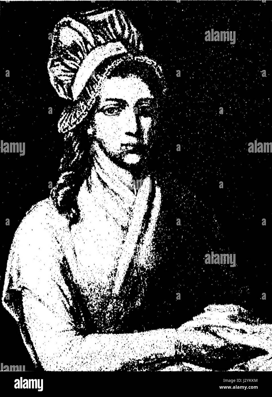 'Charlotte Corday' by Adler is a portrayal of the historical figure ...