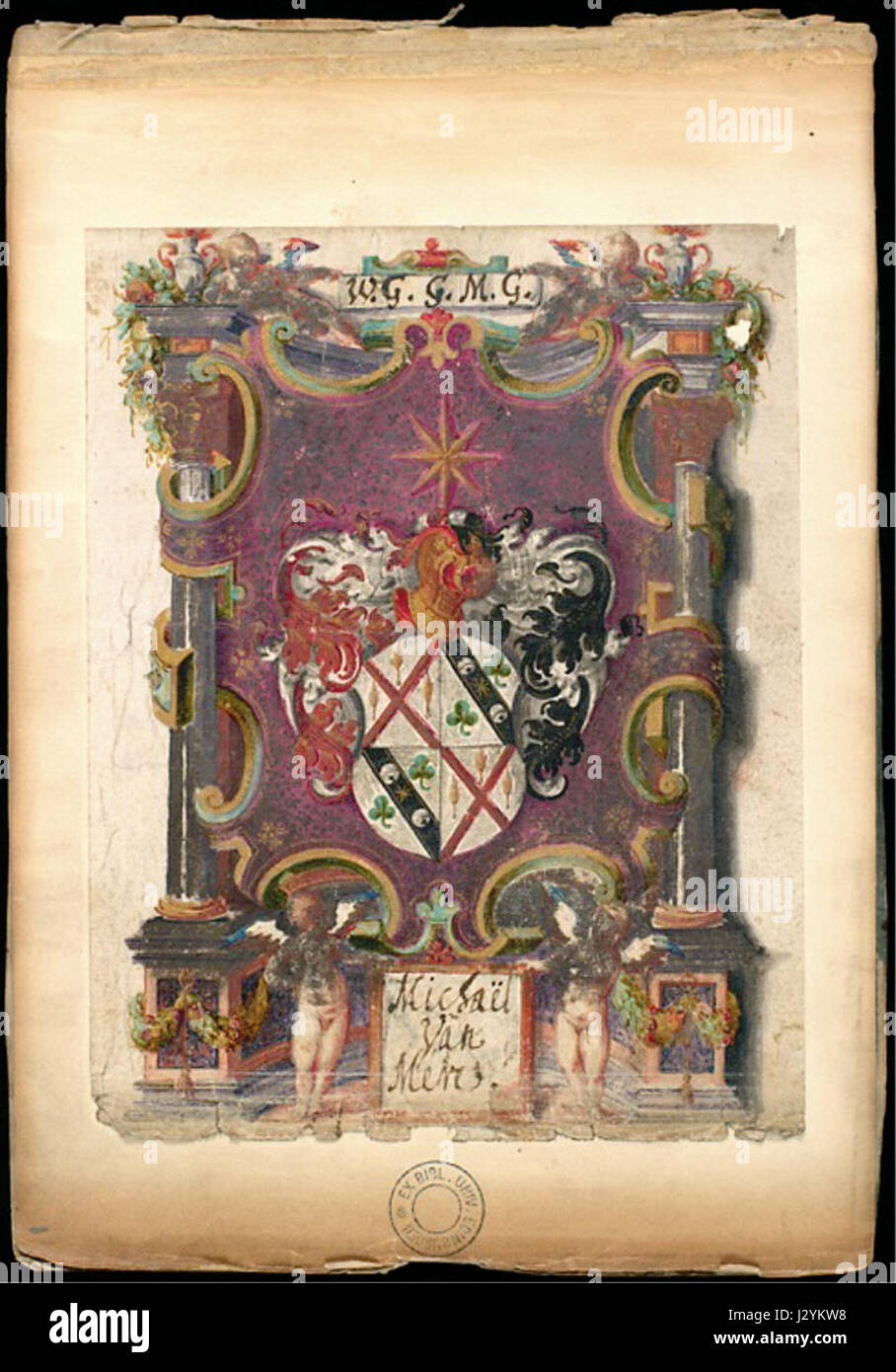 An album amicorum, or 'friendship book,' of Michael van Meer is a ...