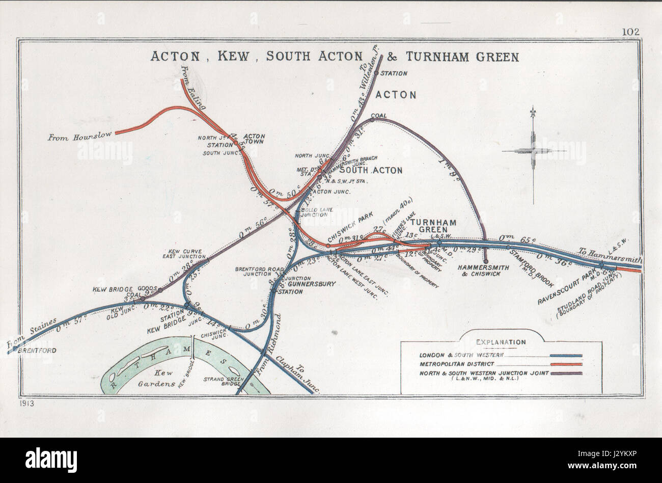 Acton map hi-res stock photography and images - Alamy