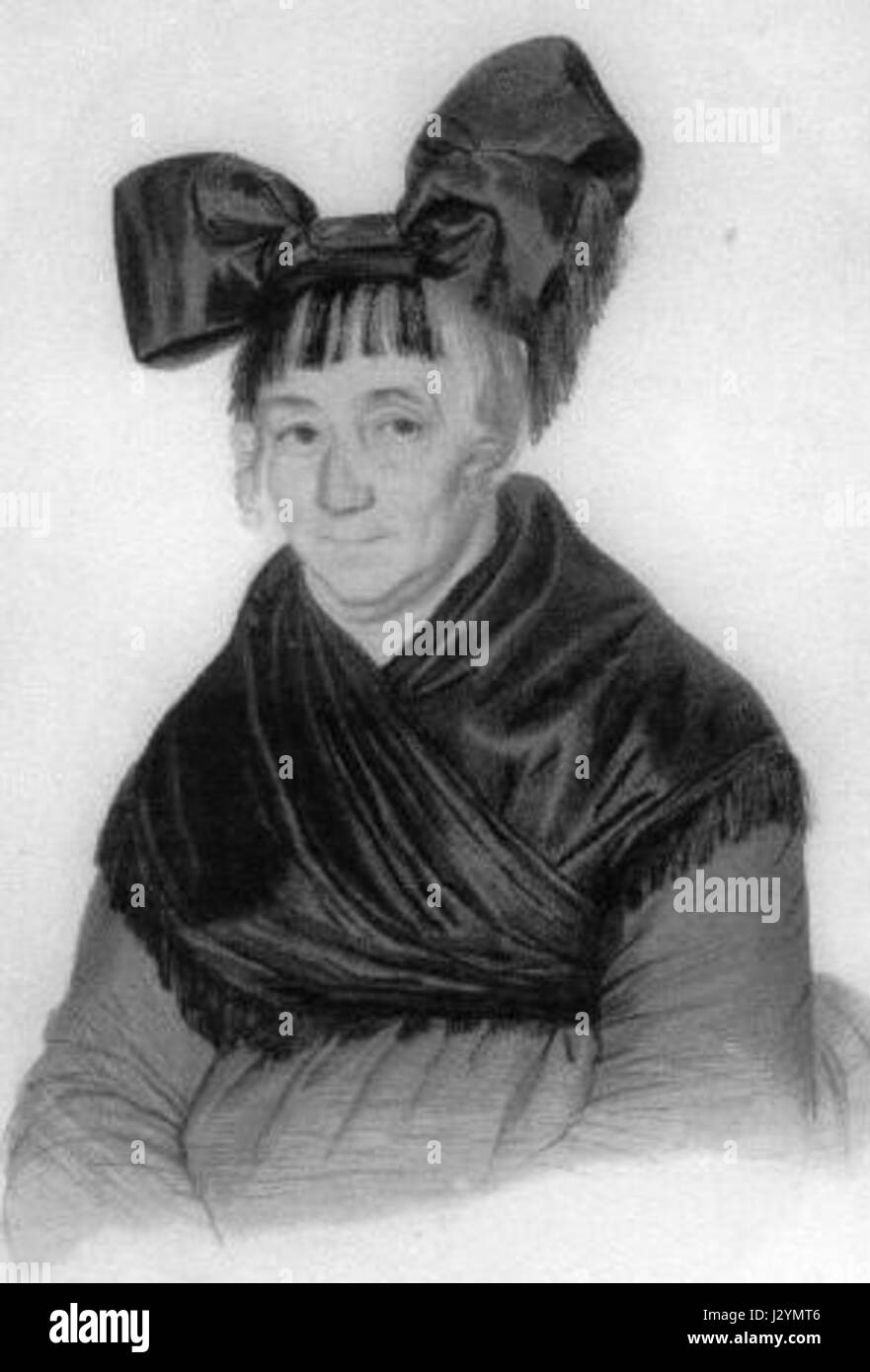 Anna B Krafft Auggen 1853 Stock Photo - Alamy