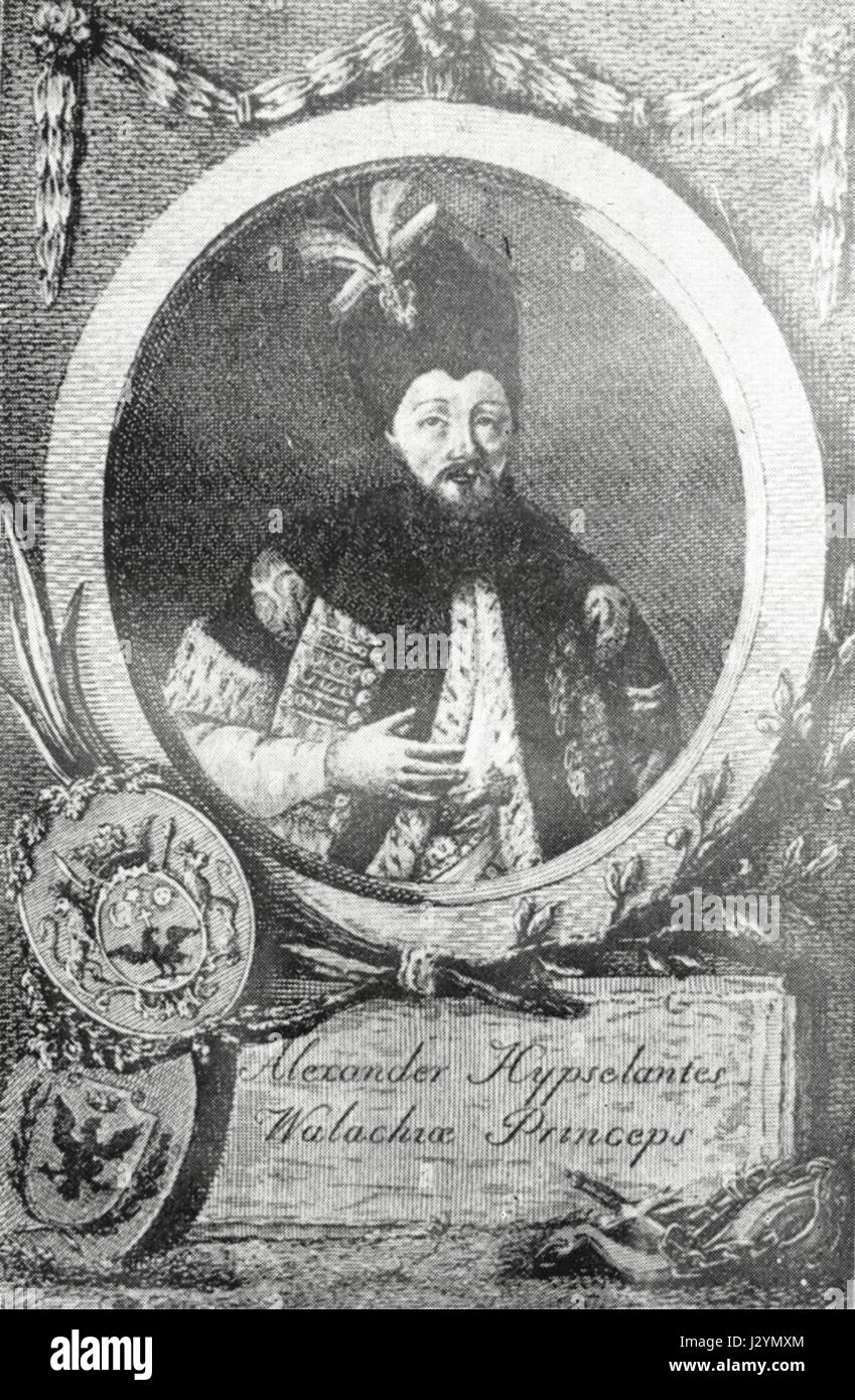 Alexandru Ipsilanti was a notable figure in the history of Greece ...