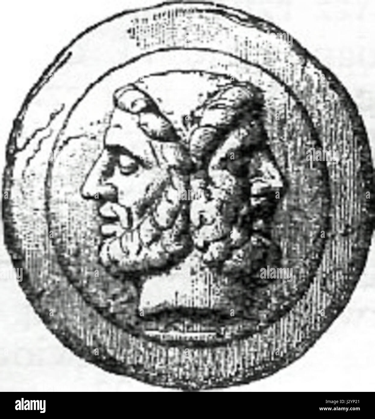 Janus god hi-res stock photography and images - Alamy