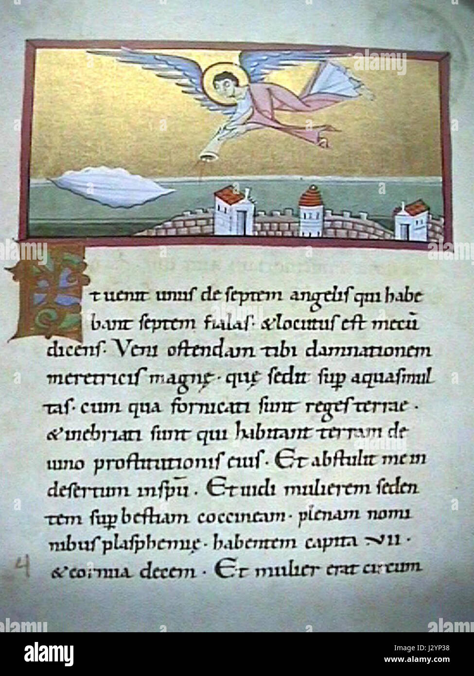 The 'Bamberg Apocalypse' manuscript is a 12th-century illuminated ...