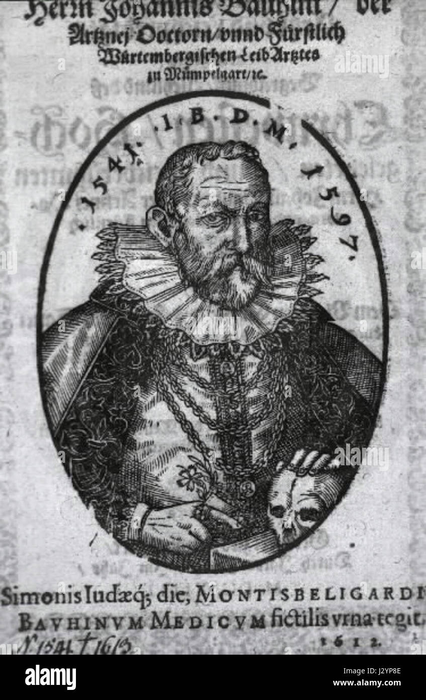Jean Bauhin was a Swiss botanist, renowned for his botanical works and ...