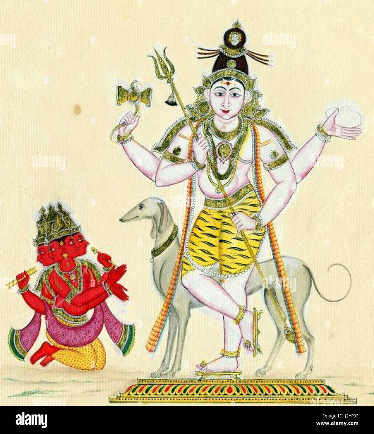 Brahma painting hi-res stock photography and images - Alamy