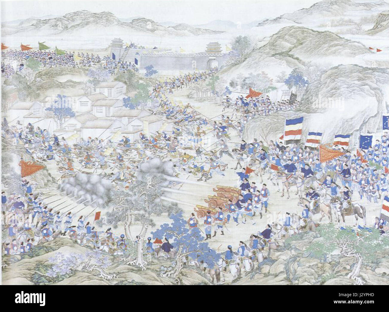 Battle of Tongcheng Stock Photo - Alamy