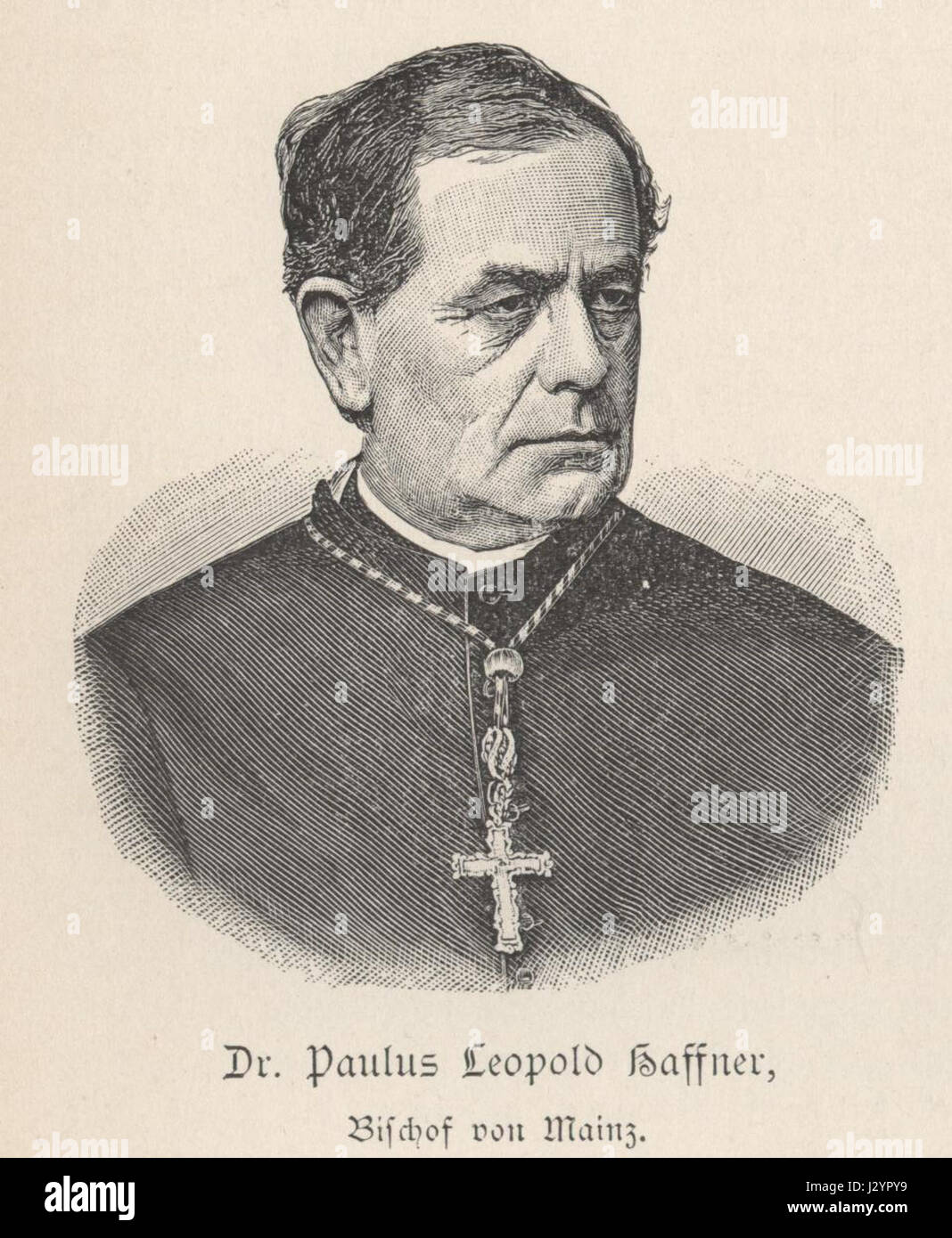 Bischof Dr. Haffner MainzJS Stock Photo - Alamy