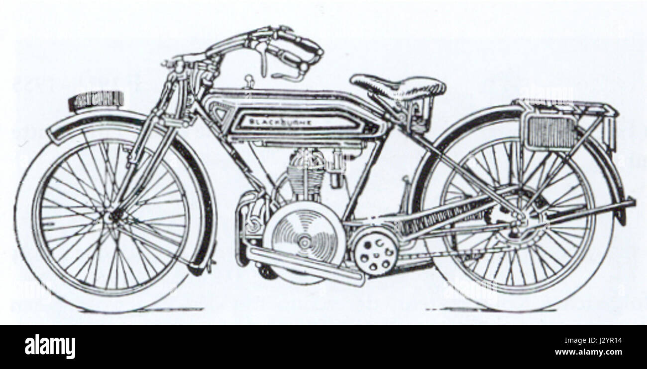 The Blackburne 450cc 1921 is a vintage motorcycle, representing the ...