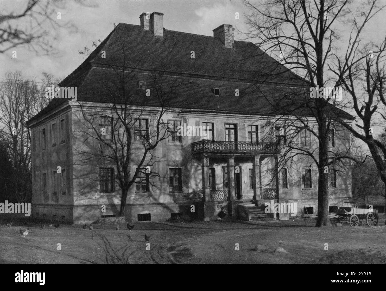 Boroschau Gutshaus is a historic manor house located in a German ...