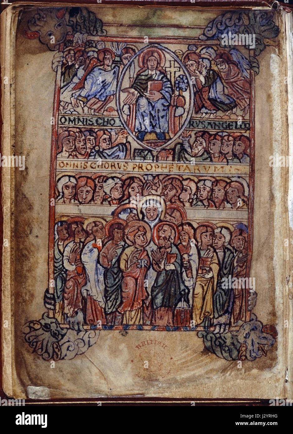 Anglo saxon manuscripts hi-res stock photography and images - Alamy